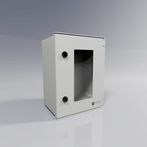 Industrial electric cabinet - BRES-43P - SAFYBOX - distribution / GRP / fiberglass-reinforced ...