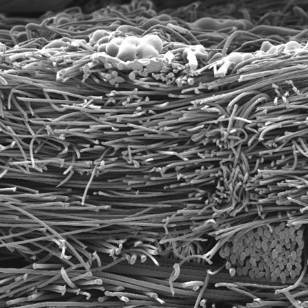 Microfiber filter medium - MPS® - BWF Envirotec - dust