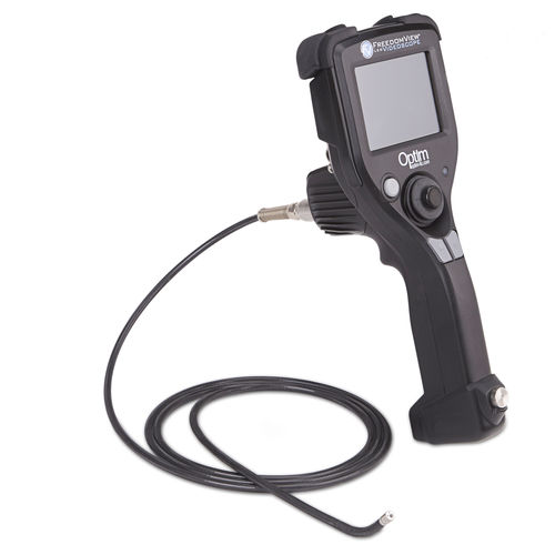 Flexible videoscope - FVVS - Optim LLC - LED / portable
