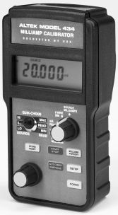 Multifunction calibrator - 434 - ALTEK Industries Corp - loop / process