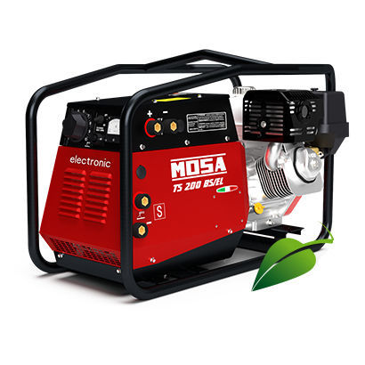 Three-phase welding generator - TS 200 BS/EL P - MOSA - single-phase