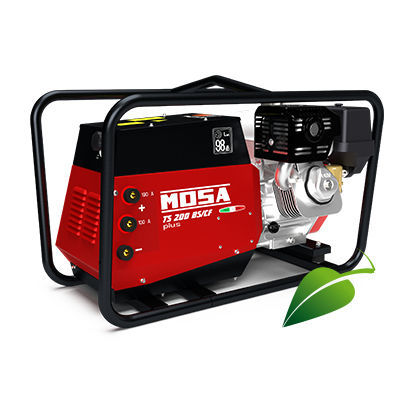 Three-phase welding generator - TS 200 BS/CF - MOSA - single-phase