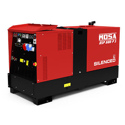 Three-phase welding generator - DSP 600 PS - MOSA - single-phase