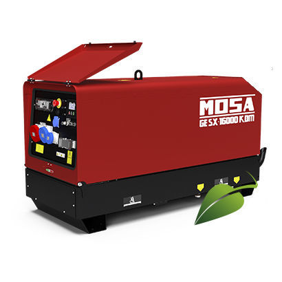 Diesel generator set - GE SX-16000 KDM - MOSA - single-phase ...