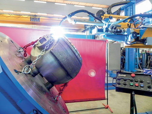 Electric welding positioner - SINCOSALD - rotary / multi-axis