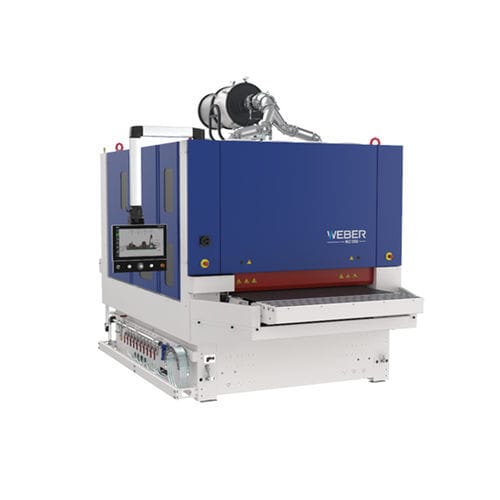 Brush deburring machine - NLC - Weber - edge rounding / finishing ...