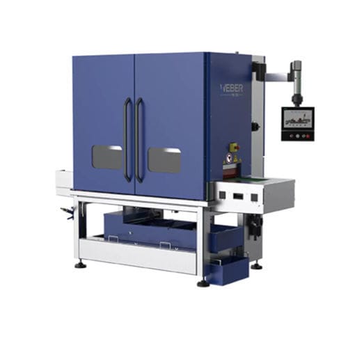 Brush deburring machine - TNA - Weber - edge rounding / grinding / sanding