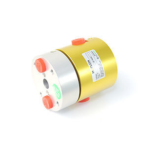 Vacuum rotary union - MKD21 Series - MOFLON - for gas / 2-passage ...