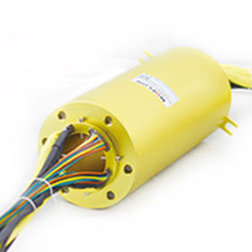PROFIBUS slip ring - MSE2025 series - MOFLON - through-bore / for servo ...