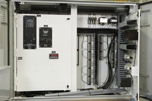 Control electric cabinet - SPX Transformer Solutions - with post