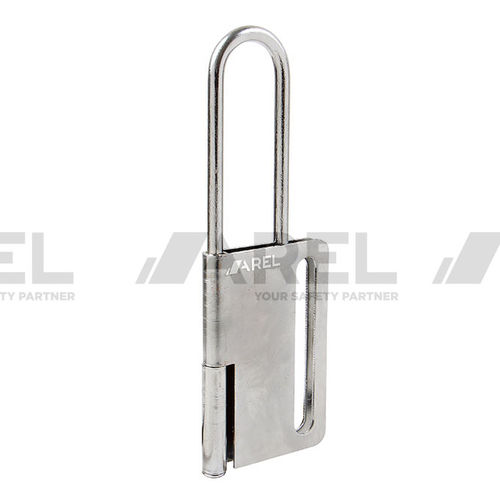 Latching hasp - LT48 - Arel Interlocks - stainless steel / security