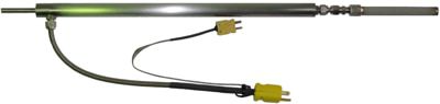 Gas sampling probe - CleanAir Europe - thermocouple / stainless steel ...