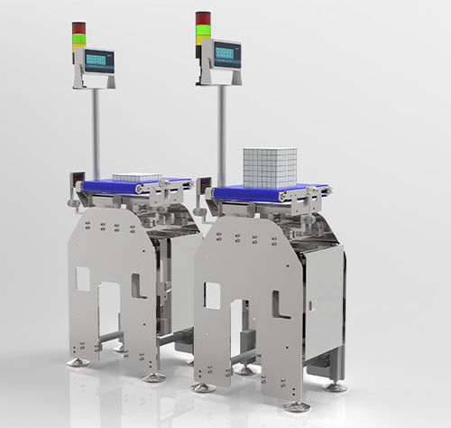 Industrial checkweigher - GCW-40ST - GIROPES - modular / with belt conveyor / static