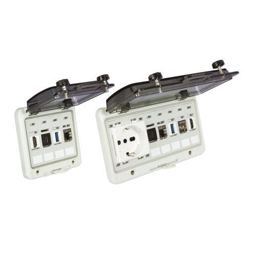 Wall-mounted electrical socket - DTS-LINK series - DETAS - IP67