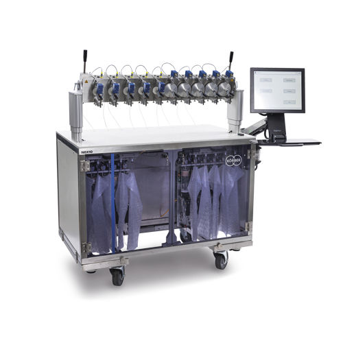 Electronic cigarette analytical vaping machine - NGX10 - Körber ...