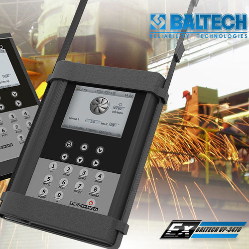 Machine monitoring vibration meter - BALTECH VP-3470-Ex - BALTECH GmbH ...