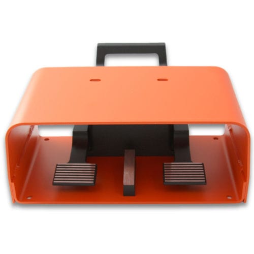 Control foot switch - 607-EX - Linemaster - electric / momentary / 2 pedals