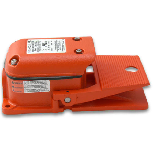 Control foot switch - 500-AN-100 - Linemaster - potentiometer / single ...