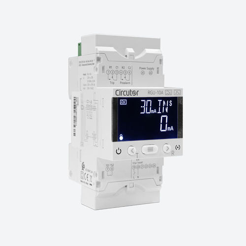 Current protection relay - RGU-10A - CIRCUTOR - for transformers / DIN ...