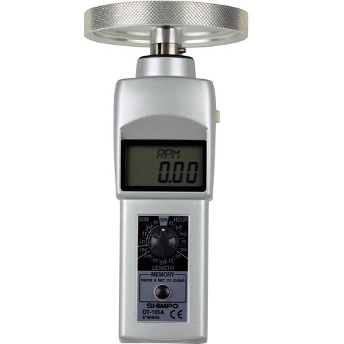 Contact tachometer - DT-105A - Nidec-SHIMPO - handheld / with LCD ...