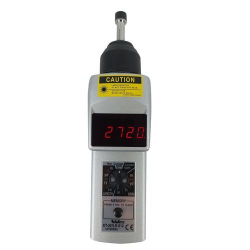 Laser tachometer - DT-207LR - Nidec-SHIMPO - contact / non-contact ...