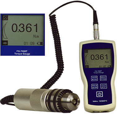 Portable torque meter - FG-7000T - Nidec-SHIMPO - for torque adjustment ...
