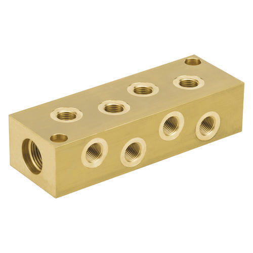 Multi-channel manifold - SA - EISELE GmbH - brass