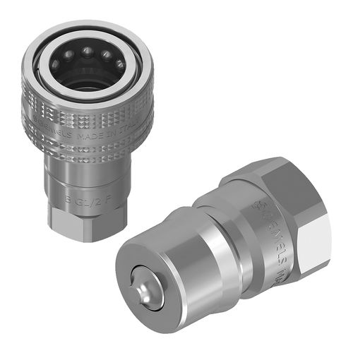 Hydraulic fitting - ISO B - Gemels S.p.A. - quick / ISO / stainless steel