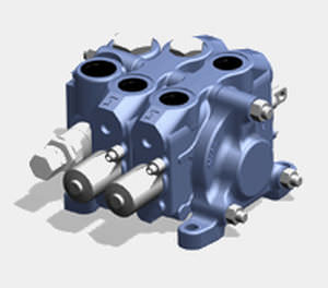 Spool hydraulic directional control valve - 6000 - Husco International ...