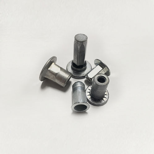 Press-in insert - Acument Global Technologies - metal / round / hexagonal