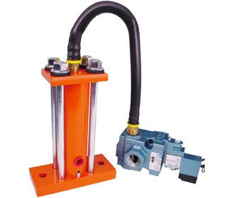 Pneumatic vibrator - LI series - VIBCO - impact piston / for hopper