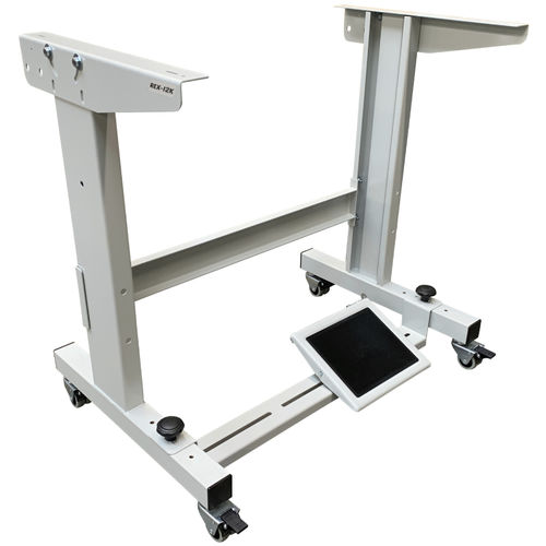 Steel sewing machine stand - REX-12K - REXEL - wheel-mounted