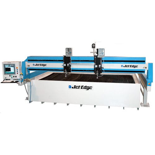 Abrasive water-jet cutting machine - EDGE X-3 - JET EDGE - for metal ...