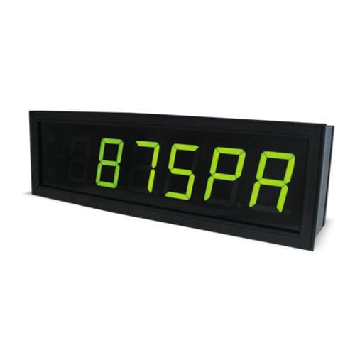 LED display - OMD 202RS - Orbit Merret s.r.o. - color / 4-digit / 6-digit