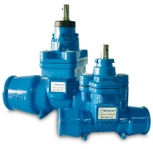 Gate valve - Belgicast - manual / isolation / for water