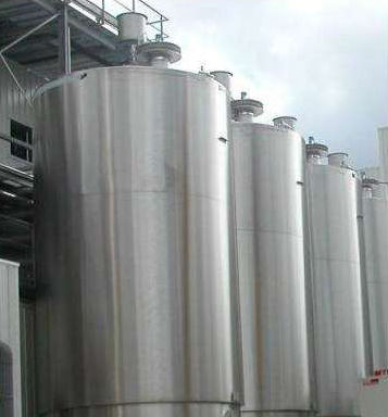 Whey tank - CMC - Pierre GUERIN - stainless steel / cylindrical / vertical
