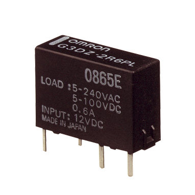 24VDC solid state relay - G3DZ series - OMRON Electrical Components ...