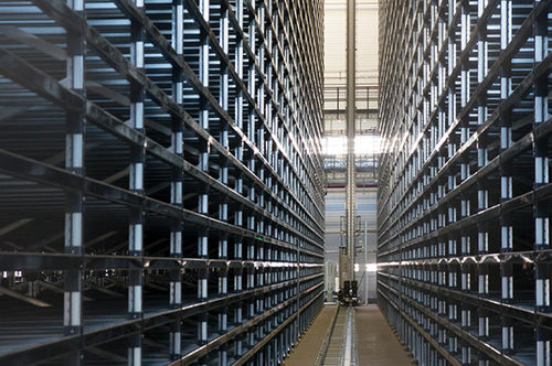 Vertical automatic storage system - Nedcon France sas - pallet / with ...