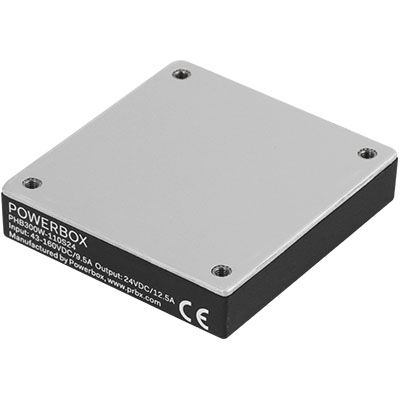 SMD DC/DC converter module - PHB300W-110S series - Powerbox - 4:1 input voltage range ...