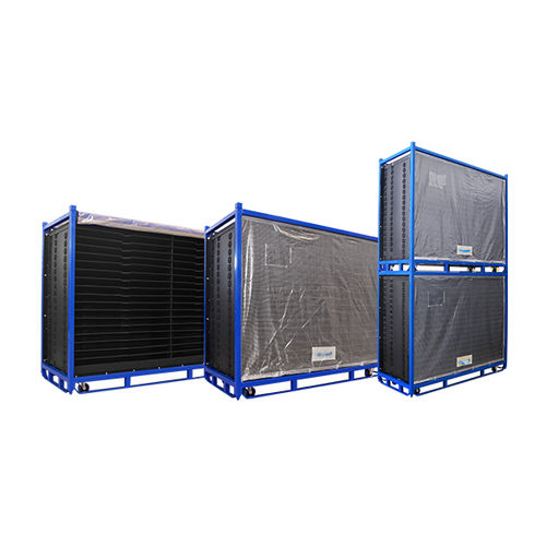 Transport rack system - Tecnicarton, S.L. - stackable / metal