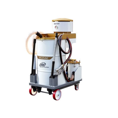 Industrial vacuum cleaner - GOLDVAC 103M TC - Siebec - liquids / single-phase / stainless steel