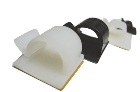 Cable clip - ETIGO - polyamide / routing / self-adhesive
