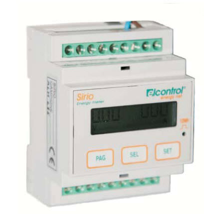 Panel-mount power meter - SIRIO - ELCONTROL - digital