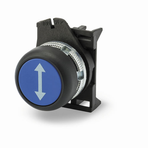 Mushroom push-button switch - PPRN4BL/COM - Giovenzana International B.V. - IP65 / electromechanical