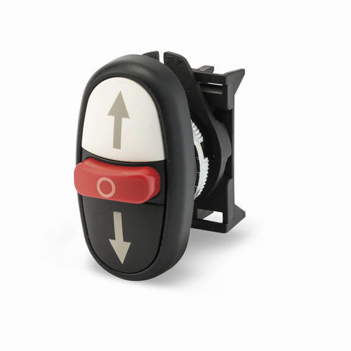 Mushroom push-button switch - PPMNSBL.B - Giovenzana International B.V. - IP65 / electromechanical