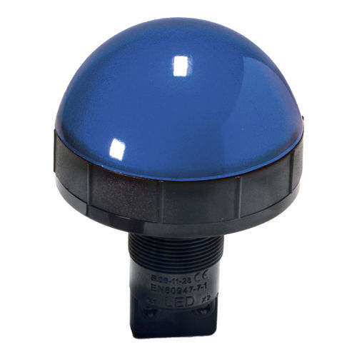 Blinking indicator light - D-426 - DELECSA - steady / LED / panel-mount