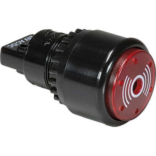 IP54 alarm buzzer - D-704 - DELECSA - panel-mounted / with LED beacon