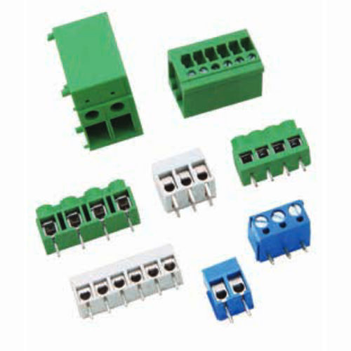 SMT terminal block - FCI - spring / screw connection