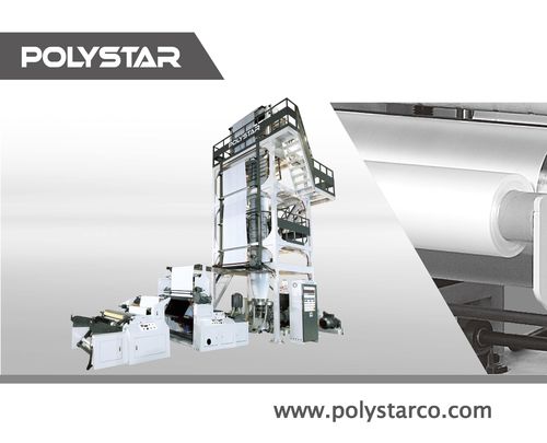 3-layers extrusion line - CE-ABA - Polystar Machinery Co., Ltd. - blown ...