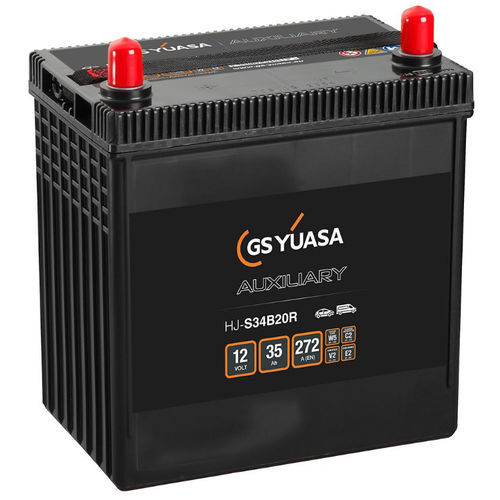 AGM battery - HJ-S34B20R - GS Yuasa - 12 V / for electric vehicles / jumper
